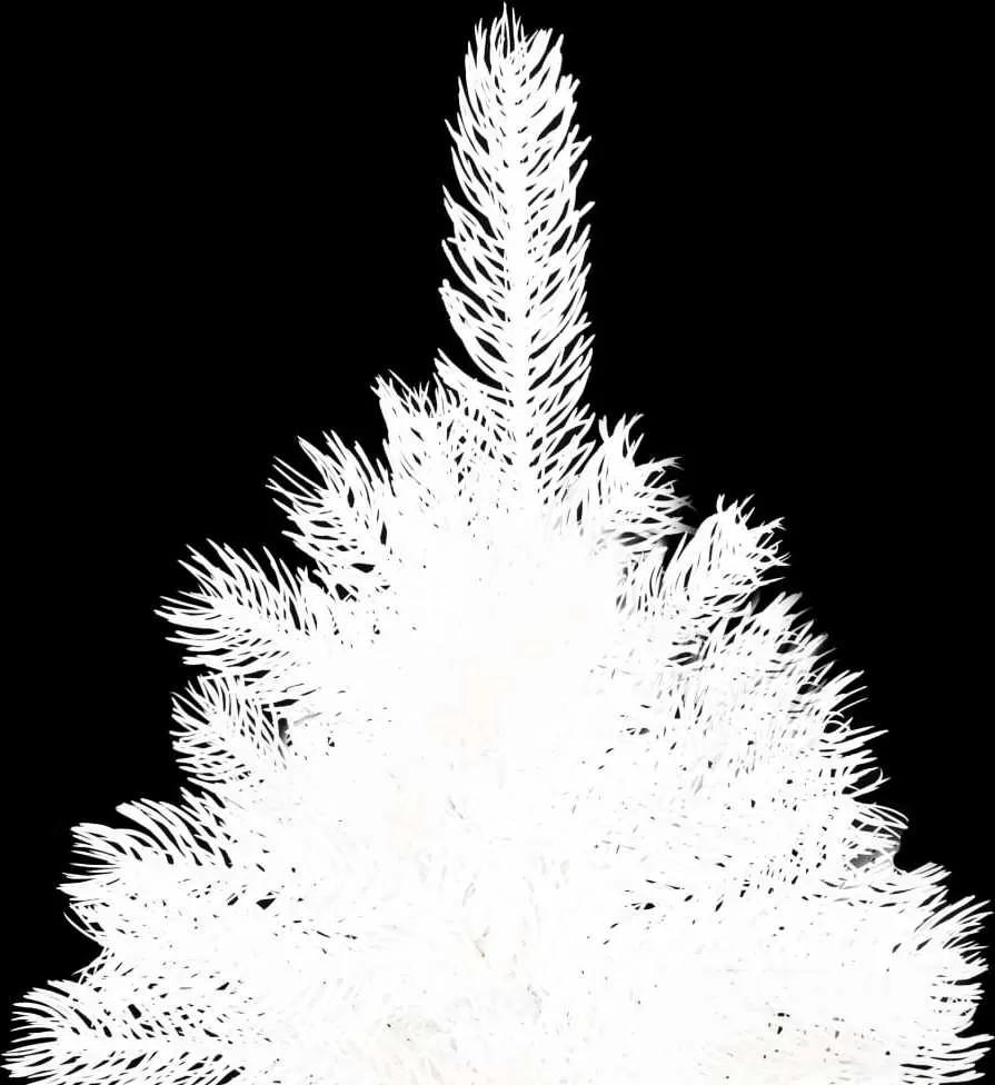 vidaXL Umělý vánoční stromek s LED a sadou koulí 180 cm [3077548] Barva: Růže