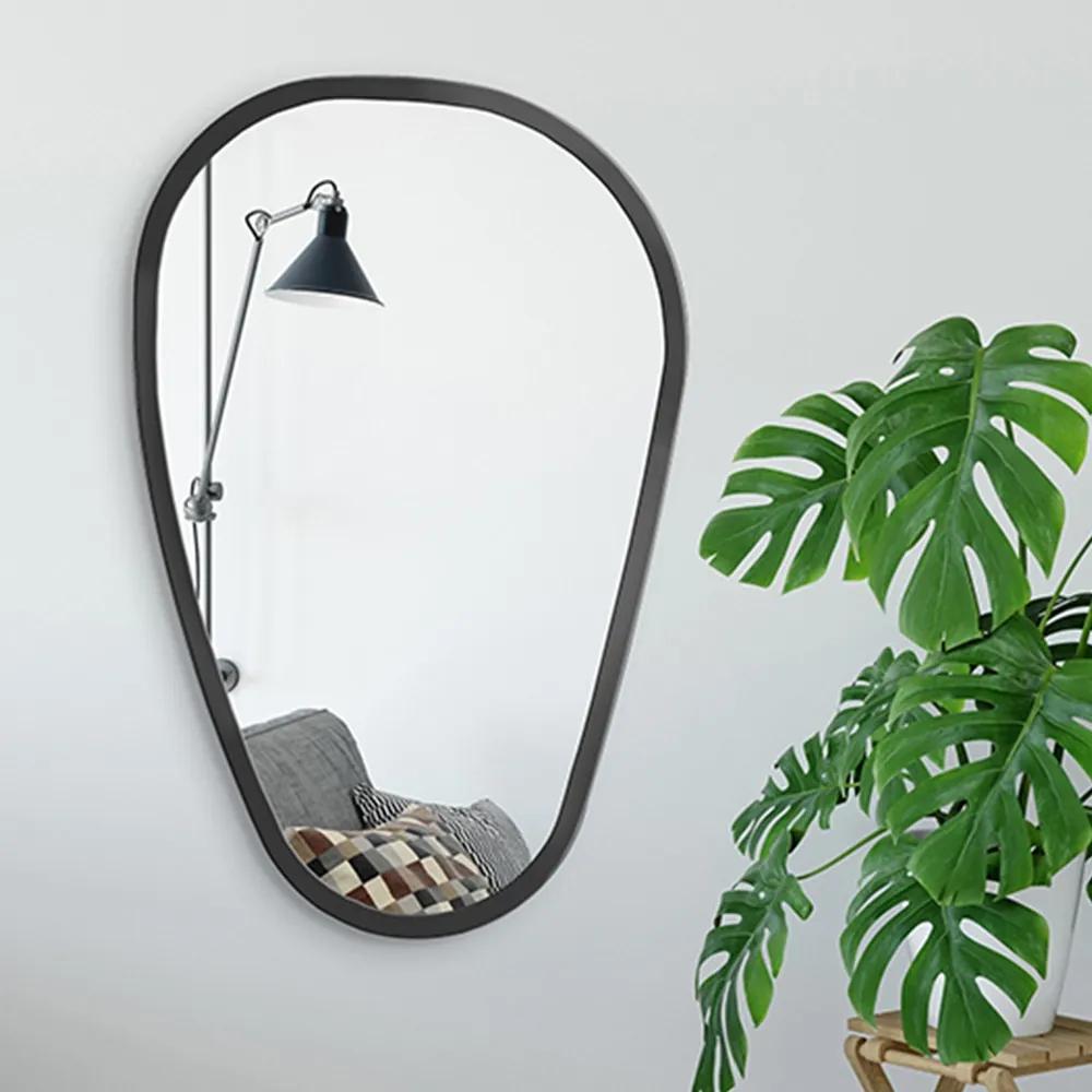 Zrcadlo Stanel Black Rozměr: 71 x 111 cm