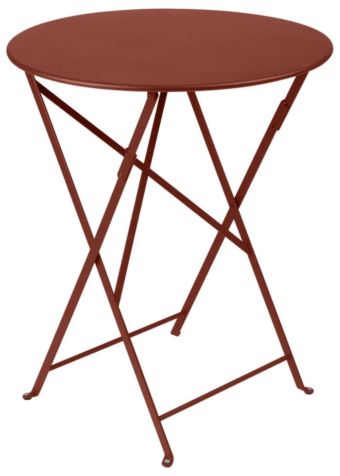 Fermob Skládací stolek BISTRO P.60 cm - Red ochre