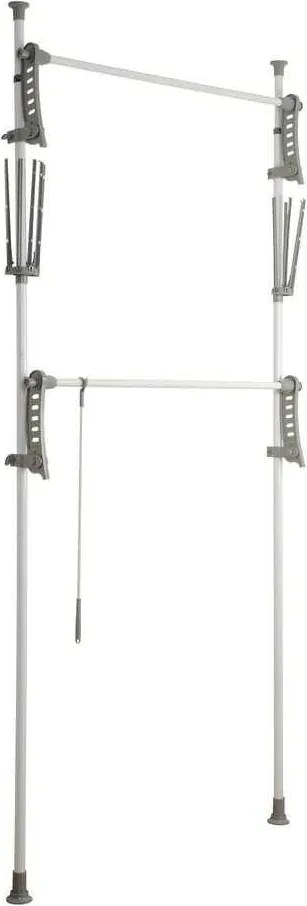 Teleskopický věšák na šaty HERKULEX FLEX, 165-300 x 116-190 x 36 cm, WENKO
