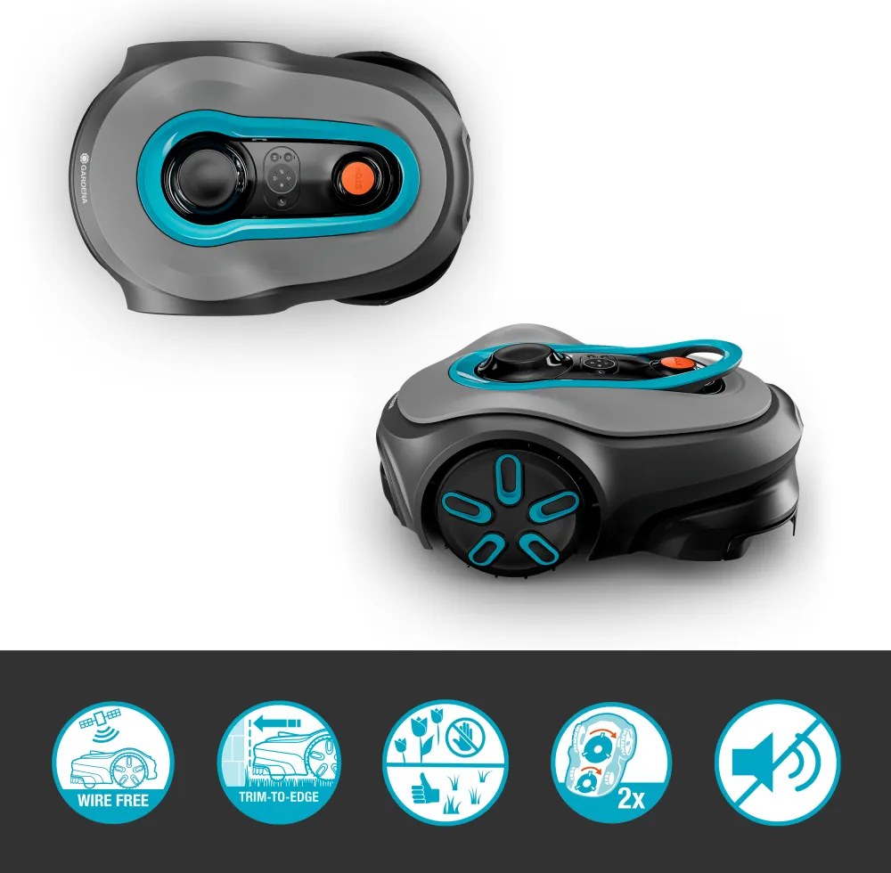 Robotická sekačka GARDENA Smart Sileno Free 800 (na plochy do 800 m2) 19922-32 - mega SLEVA !