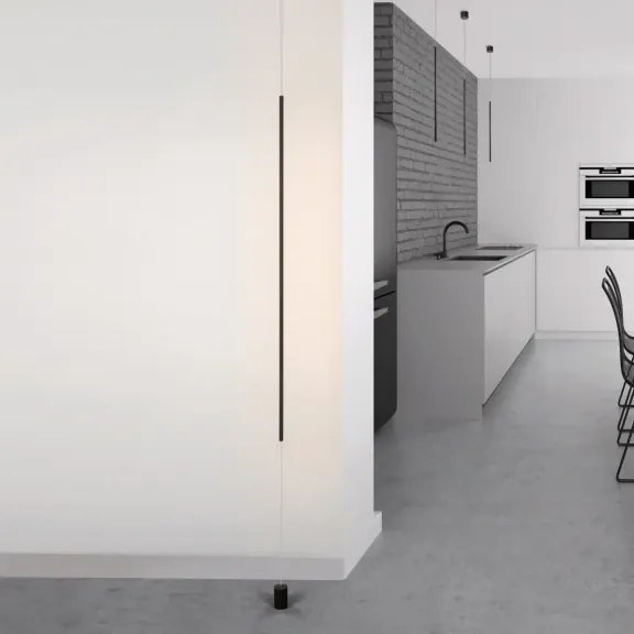 LED lustr Elettra 7 černé