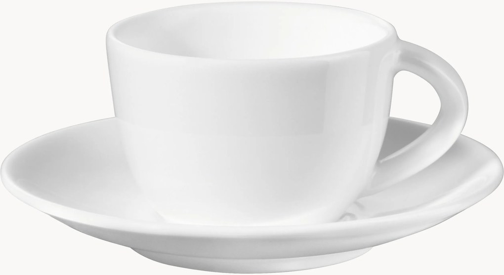 Šálek na espresso's podšálkem z kostního porcelánu Patricia