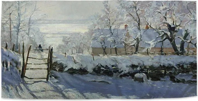 Sablio Ručník Straka - Claude Monet - 70x140 cm