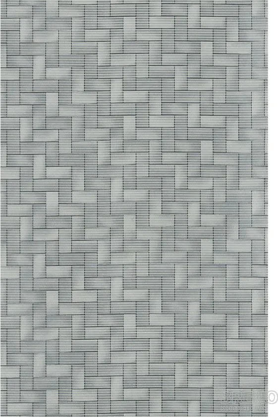 Breno Koupelnová pěnová předložka SOFTY-TEX 79914.5 šedá dlažba, šíře 130 cm, Šedá