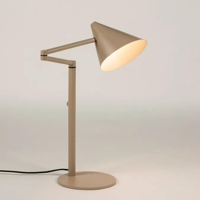 Stolní designová lampa Florentia Taupe