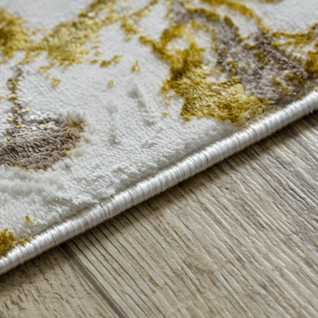Dywany Łuszczów, Kusový koberec Bliss Z162AZ173 gold/cream, 180x270, béžová, kancelář