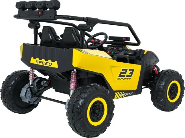 Elektrické autíčko Buggy TURBO 23 žluté