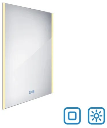 NIMCO ZP 11002VX - LED Koupelnové podsvícené zrcadlo 3000-6500K 80x60 cm IP44