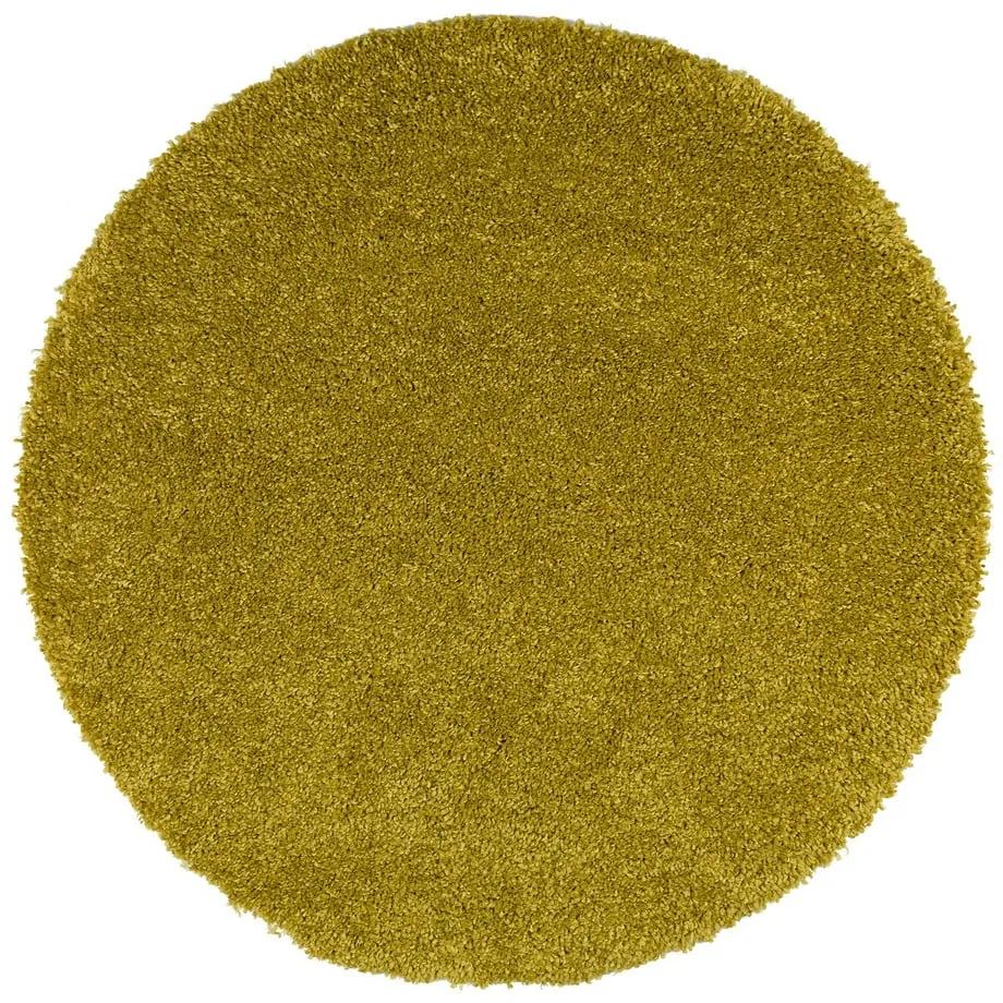 Zelený koberec Universal Aqua Liso, ø 80 cm