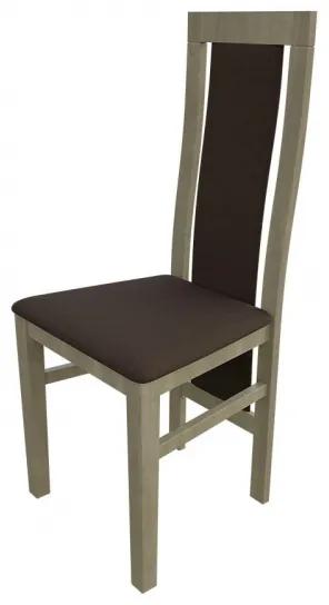 Židle JK4, Barva dřeva: sonoma, Potah: Casablanca 2308 Mirjan24 5902928400847