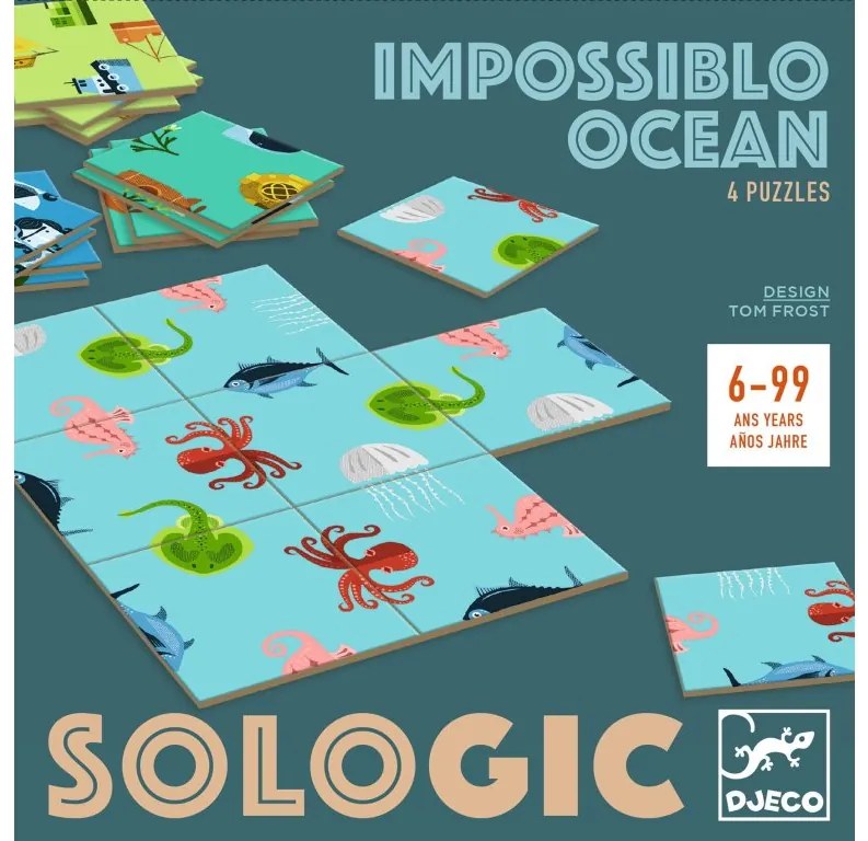 Djeco desková hra Sologic - Impossiblo Ocean 6+