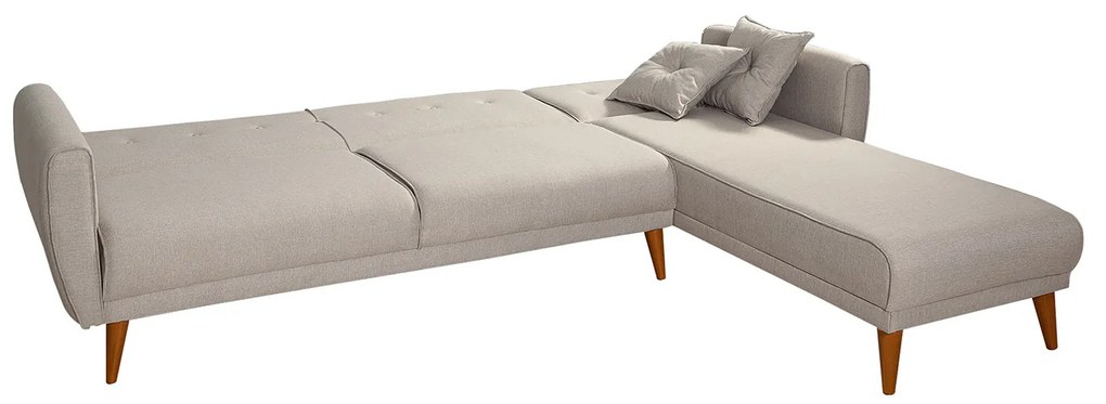 Atelier del Sofa Rohová sedací souprava Aria Corner - Cream, Krémová