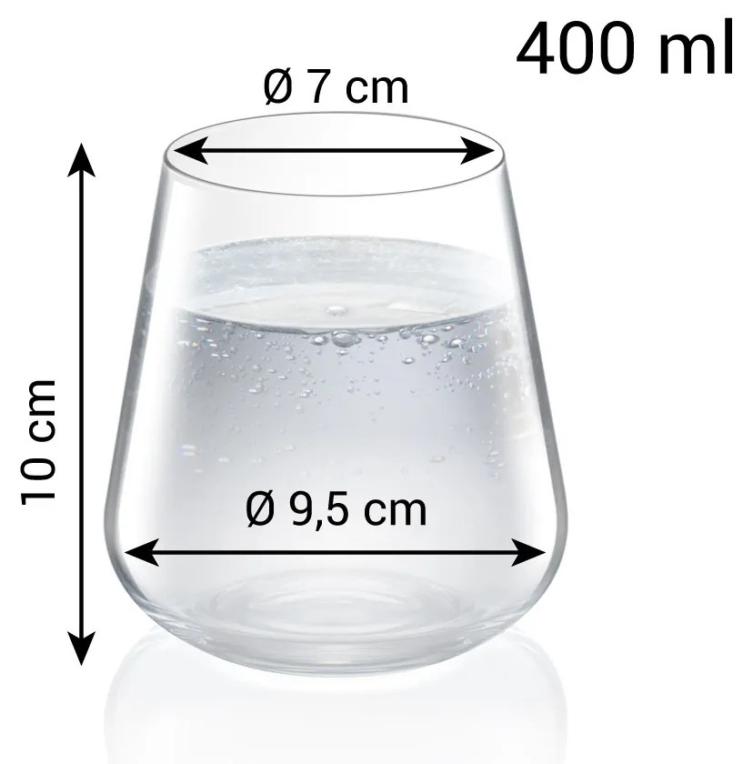 TESCOMA Sklenice GIORGIO 400 ml, 6 ks