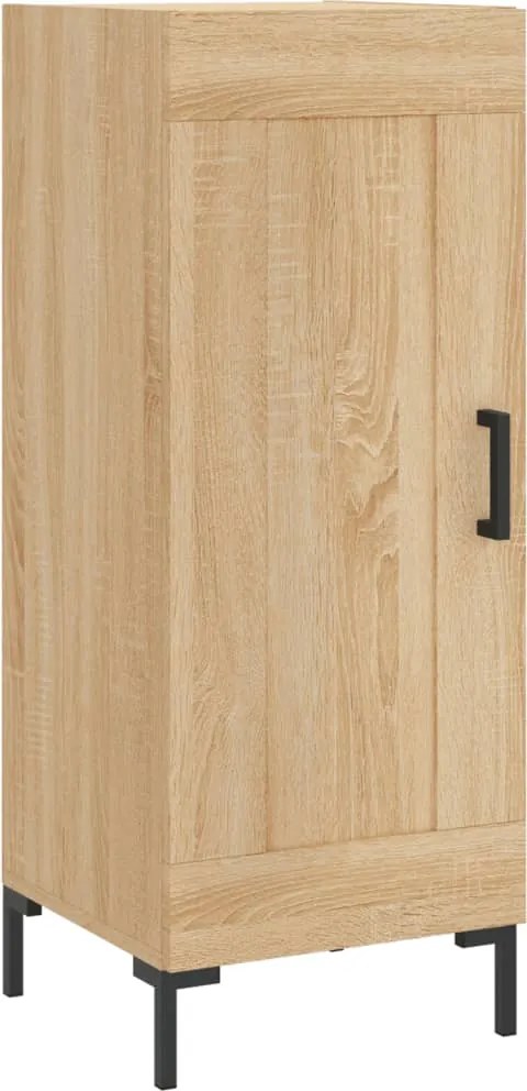 Skříň highboard dub sonoma 34,5 x 34 x 180 cm kompozitní dřevo 3200452