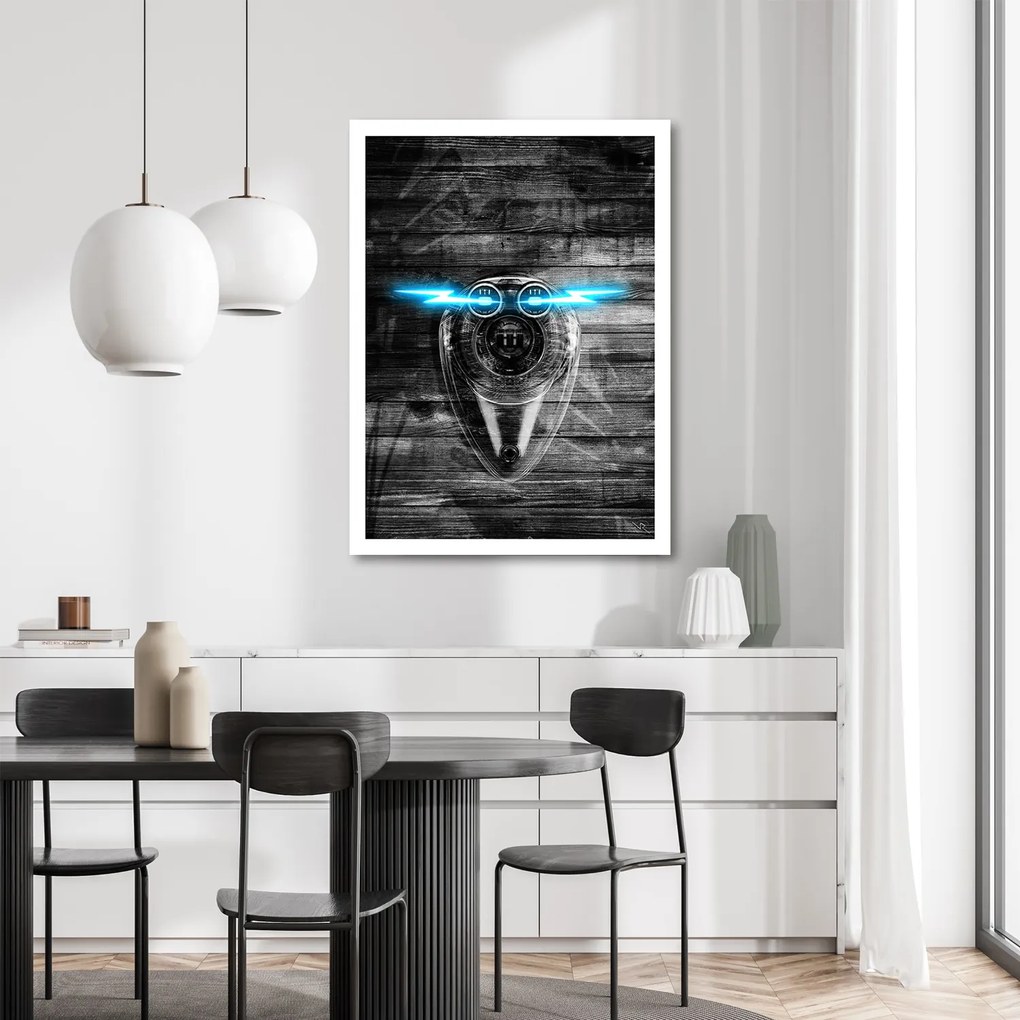 Gario Obraz na plátně Elektrická hudba - Rubiant Rozměry: 40 x 60 cm