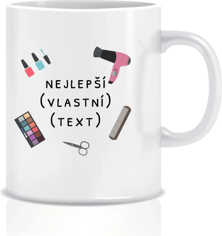 Personalizovaný klasický bílý hrníček 300 ml - nejlepší v oboru
