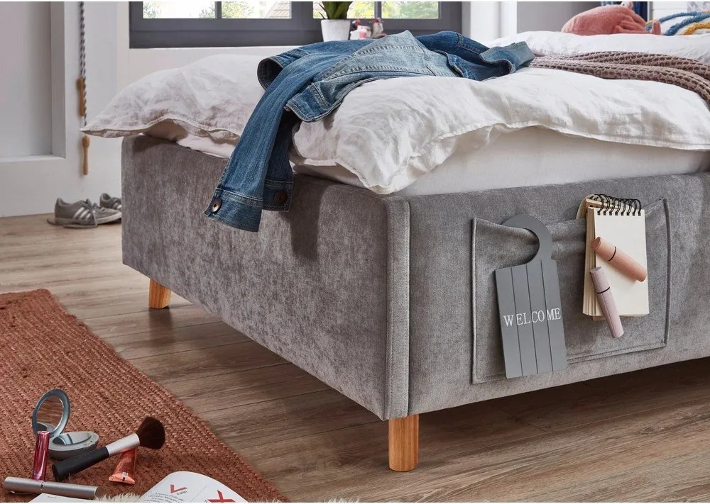 Šedá dětská postel bez roštu 120x200 cm Cosy – Meise Möbel