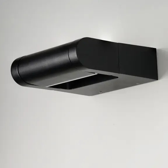 Venkovní stojací lampa Frame wall černá