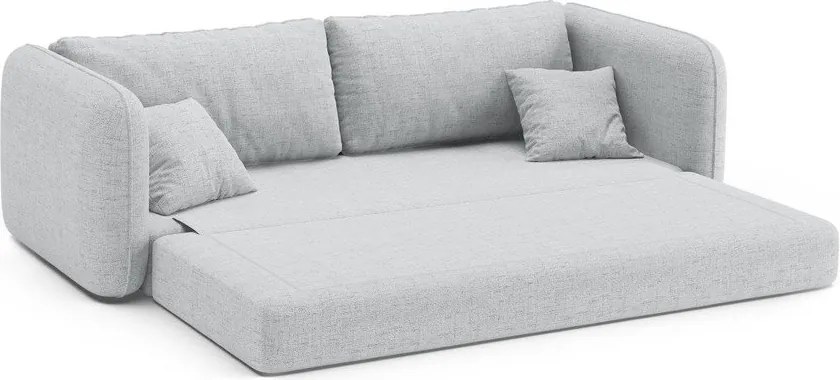 Světle šedá rozkládací pohovka 225 cm Dormi – Micadoni