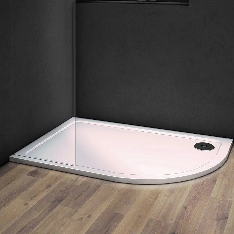 Olsen Spa Venets 100 x 80 x 3 cm VANKASCTVR8010L sprchová vanička levá