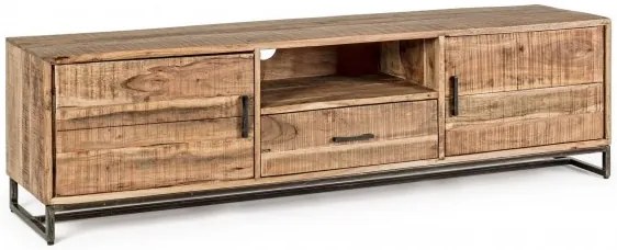 BIZZOTTO dřevěný TV stolek ELMER 50x175 cm 0746307