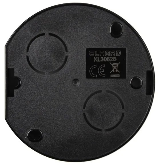 Elhard Koncová nástěnná krabice Retro Klasik, černá KL3062B