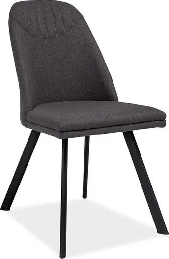 Casarredo Jídelní čalouněná židle PABLO šedá