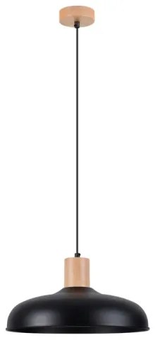 Závěsné svítidlo SOLLUX INDY černé E27 1x15W bez žárovky SL.1324