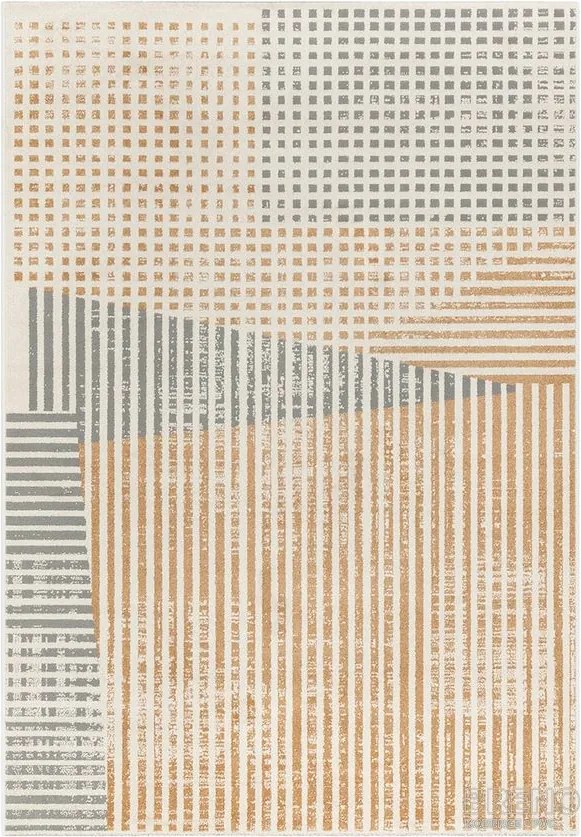 Breno Kusový koberec TERRA 23/YVV, 120x170 cm, Vícebarevné/Béžová