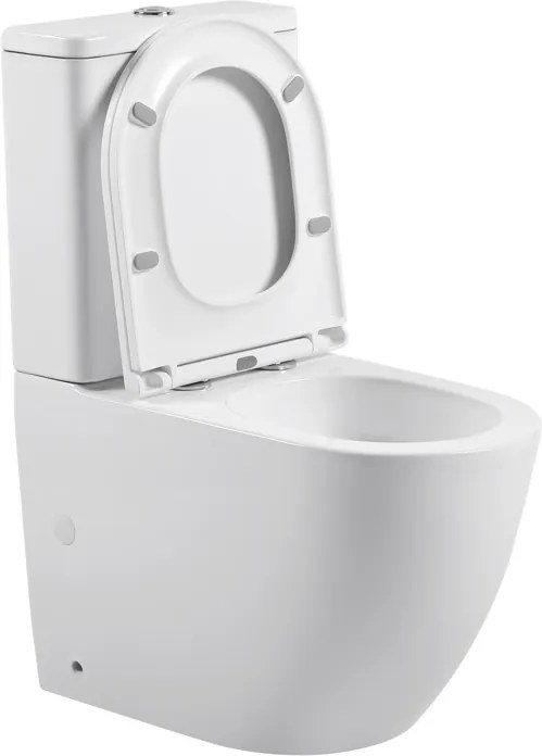 Erga Torre, WC kombi mísa 620x385x835 mm, Tornado 2.0 + toaletní sedátko, bílá lesklá, ERG-V03-TORRE-TO2-WH