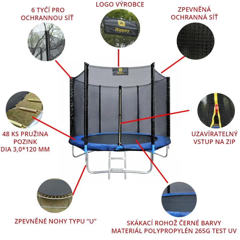 BPS-koupelny Zahradní trampolína s ochrannou sítí HYD-ZTR 1 - ZU 244