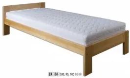 Drewmax Dřevěná postel 80x200 buk LK184 cherry