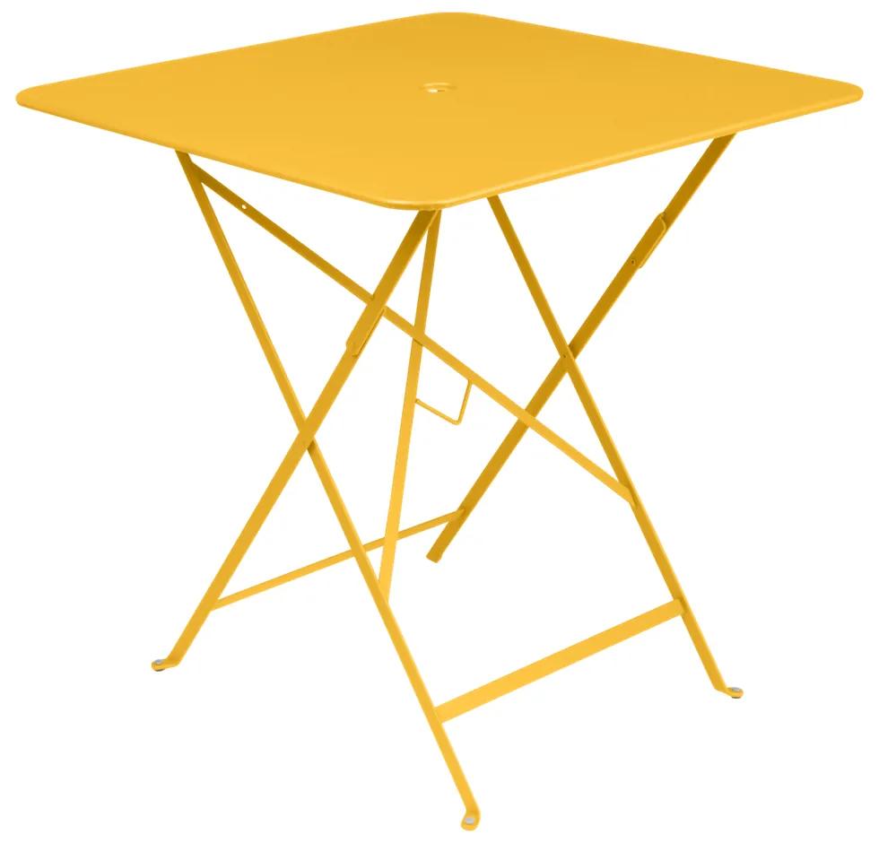 Fermob Skládací stolek BISTRO 71x71 cm - Honey (hladký povrch)