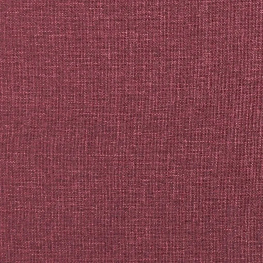 3místná pohovka vínová 180 cm textil - Default Title