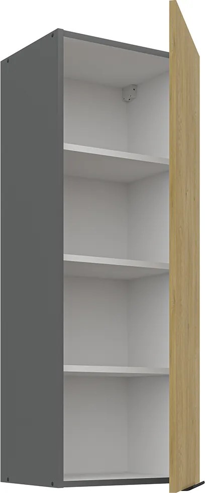 CREMONA ac | horní skříňka 40 G-108 1F policová | 40 cm | EXTRA VYSOKÁ | antracit/cremona