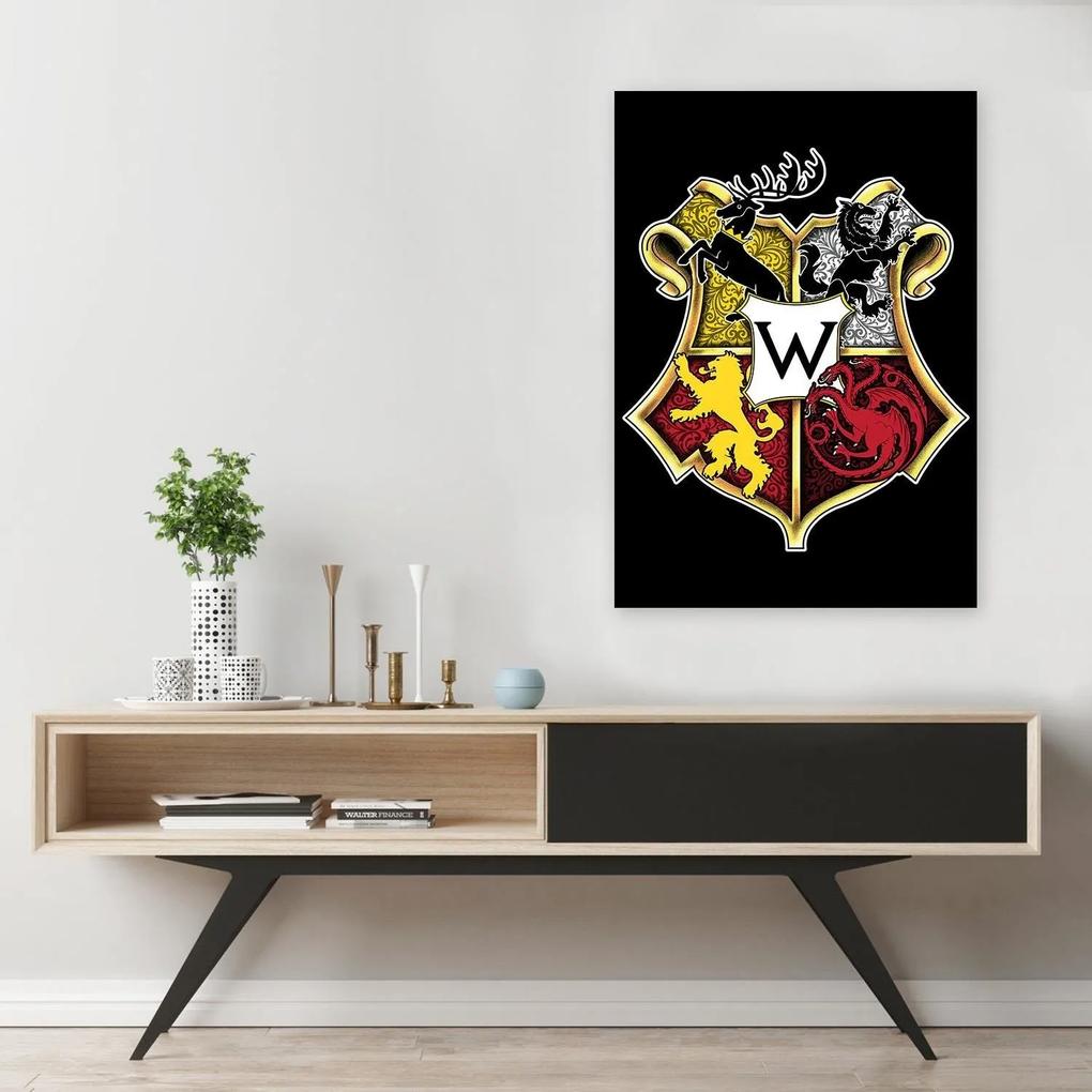 Gario Obraz na plátně Hra o trůny, erb Westeros - Dr.Monekers Rozměry: 40 x 60 cm