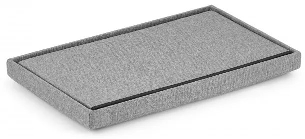 Skládací taburetka šedá XL šedá