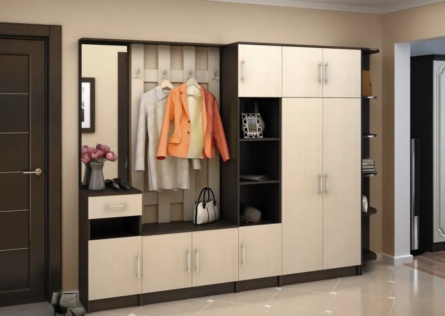 Casarredo Předsíňová stěna MÁŠENKA II belfort/wenge