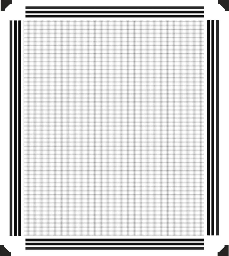 Magnetická okenní síť proti hmyzu antracitová 100 x 120 cm 153852