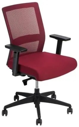 Culty Kancelářská židle Milneo, látka, červená/červená