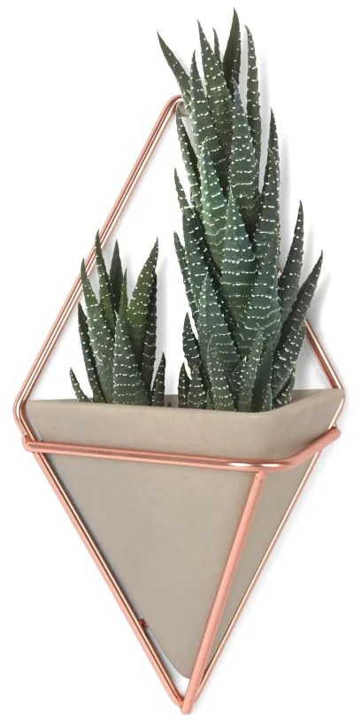 Květináč na stěnu Trigg Concrete malý - set 2 ks Umbra