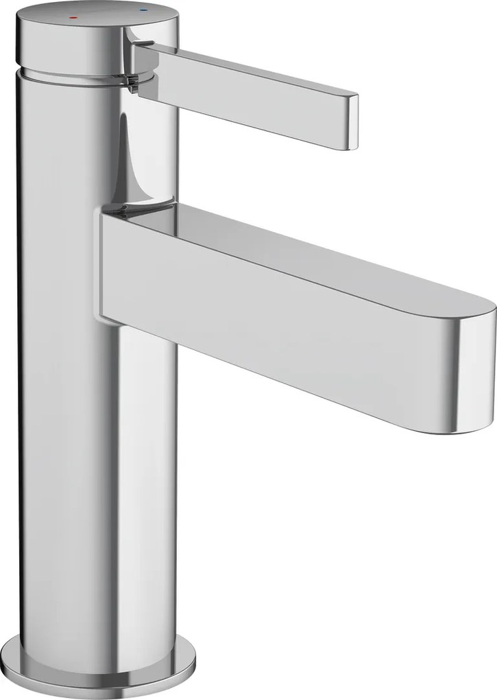 Hansgrohe Finoris, umyvadlová baterie 100, s výpustí Push-Open, EcoSmart, chromová, 76010000