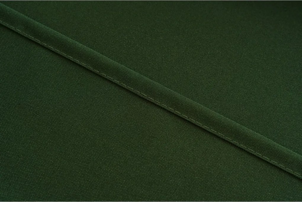 Závěs OXFORD LIGHT 140x270 cm, tmavě zelený Zavěšení: Řasící páska