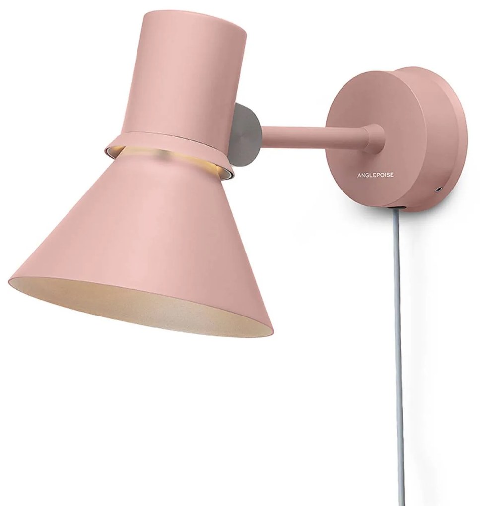 Anglepoise Type 80 W1 nástěnné, zásuvka, růžová