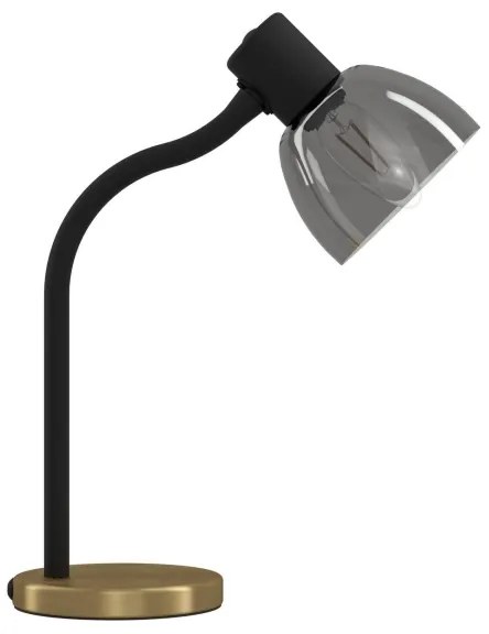 Eglo 901062 - Stolní lampa MACERE 1xE14/25W/230V zlatá/černá