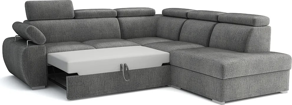 Sedací souprava BASTON | 260x265 cm | rozkládací + úložný prostor | VÝBĚR TKANIN
