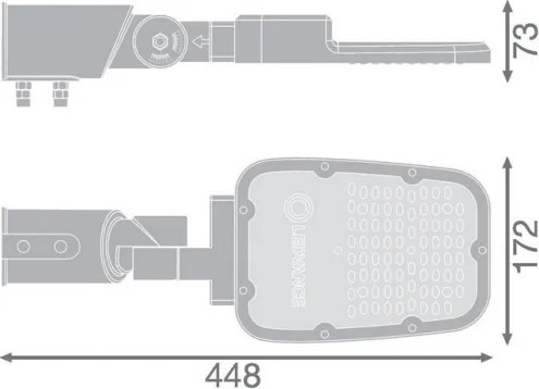 Svítidlo veřejného osvětlení LEDVANCE STREETLIGHT AREA SMALL RV20ST LED 45W/740 4000K 6075lm
