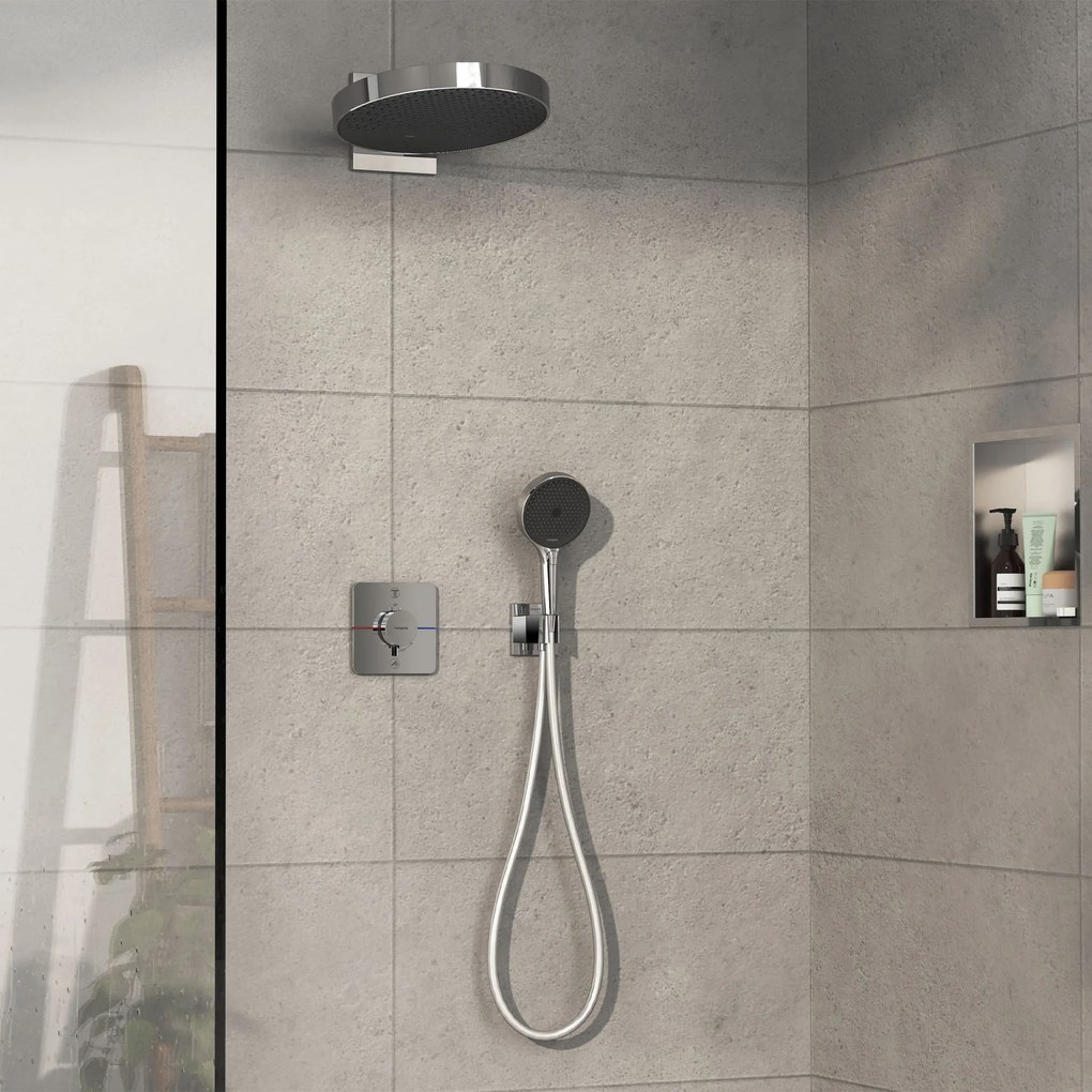 Hansgrohe ShowerSelect Comfort Q, termostat pod omítku pro 2 spotřebiče, chromová, HAN-15583000