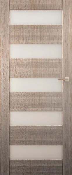 Interiérové dveře vasco doors SANTIAGO model 7 Průchozí rozměr: 70 x 197 cm, Orientace dveří: Levé dveře, Dekor: Buk jasmínový